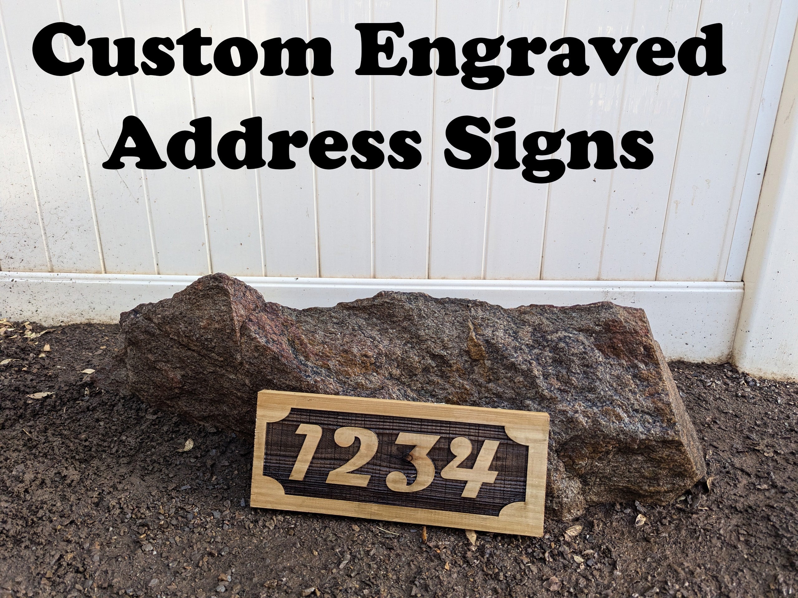 Custom Address Sign – Flask and Ember